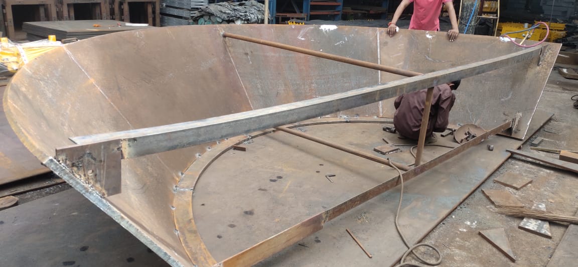 Kiln Cowl shell manufacturing - Navratna Industries