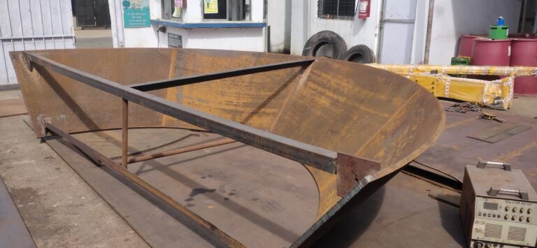 Kiln Cowl shell manufacturing - Navratna Industries