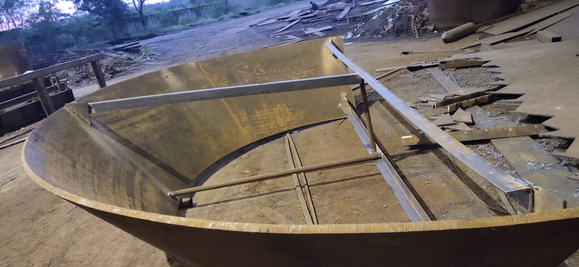 Kiln Cowl shell manufacturing - Navratna Industries