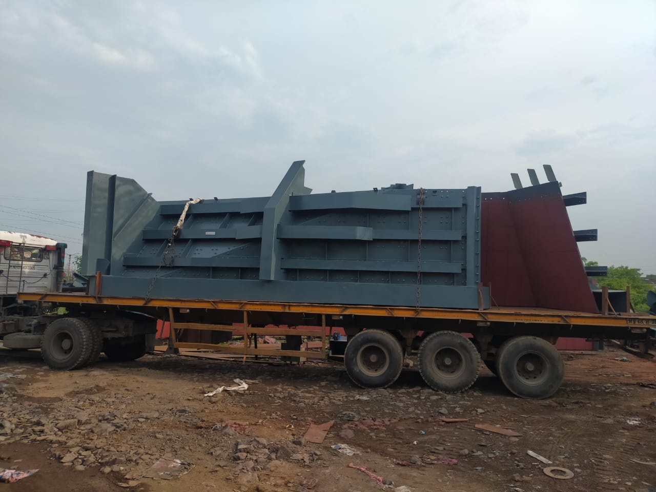 Feed Hopper for Coal mining customer - Navratna Industries